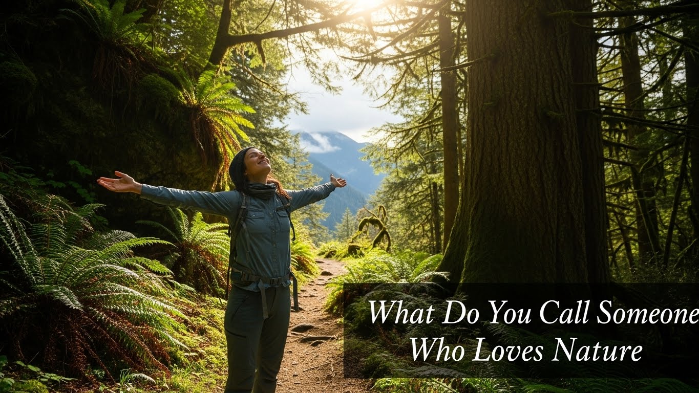 What Do You Call Someone Who Loves Nature?