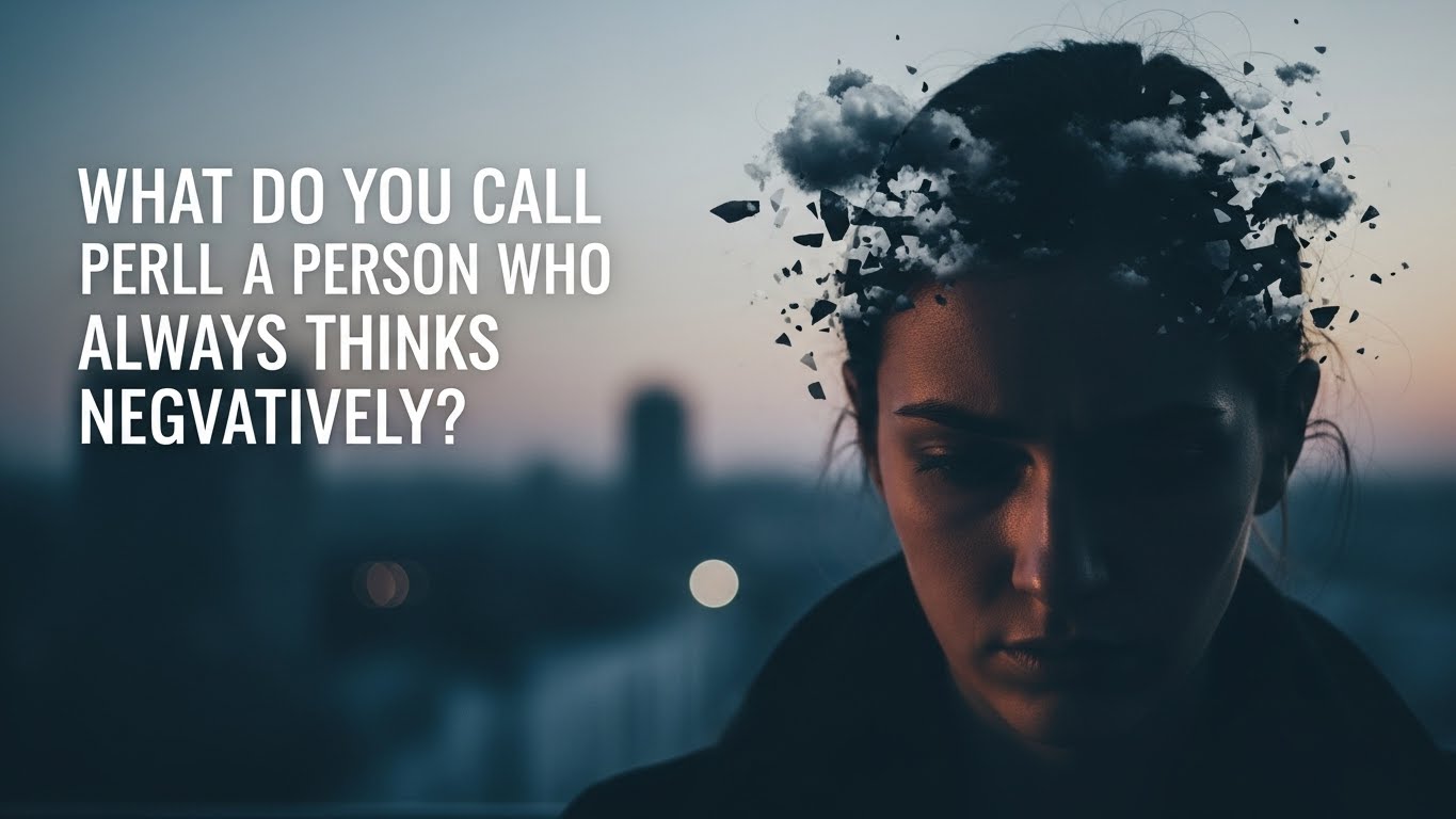 What to Call a Person Who Always Thinks Negatively?